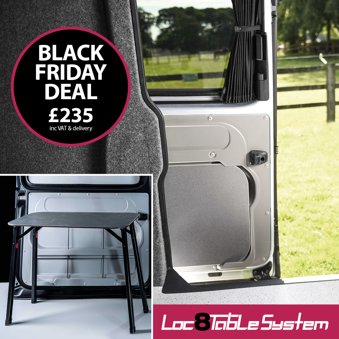 LOC8 Table System VW T5 & T6 Vans | iCamper Solutions